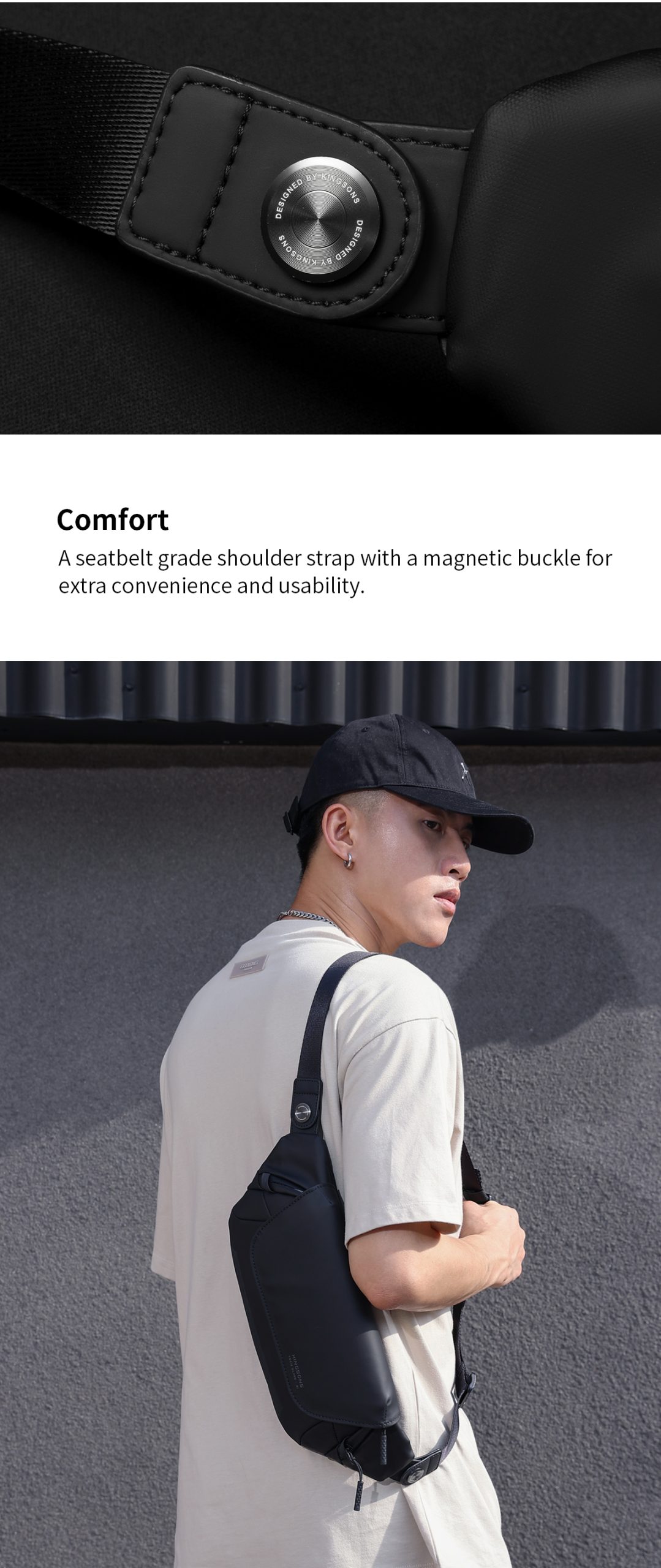 TeCH SLING XI KS3248W - Kingsons Bags